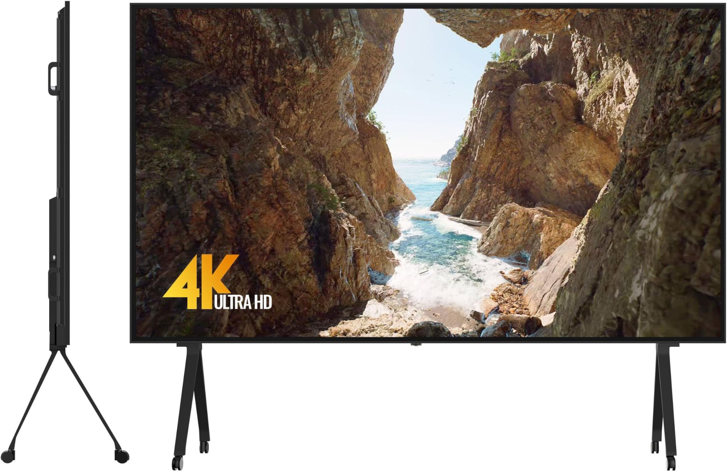 Amazon | GTUOXIES 100インチフラットパネル4K UHDスマートテレビテレビ;TS100TD、アクティブコントラスト、信じ ...