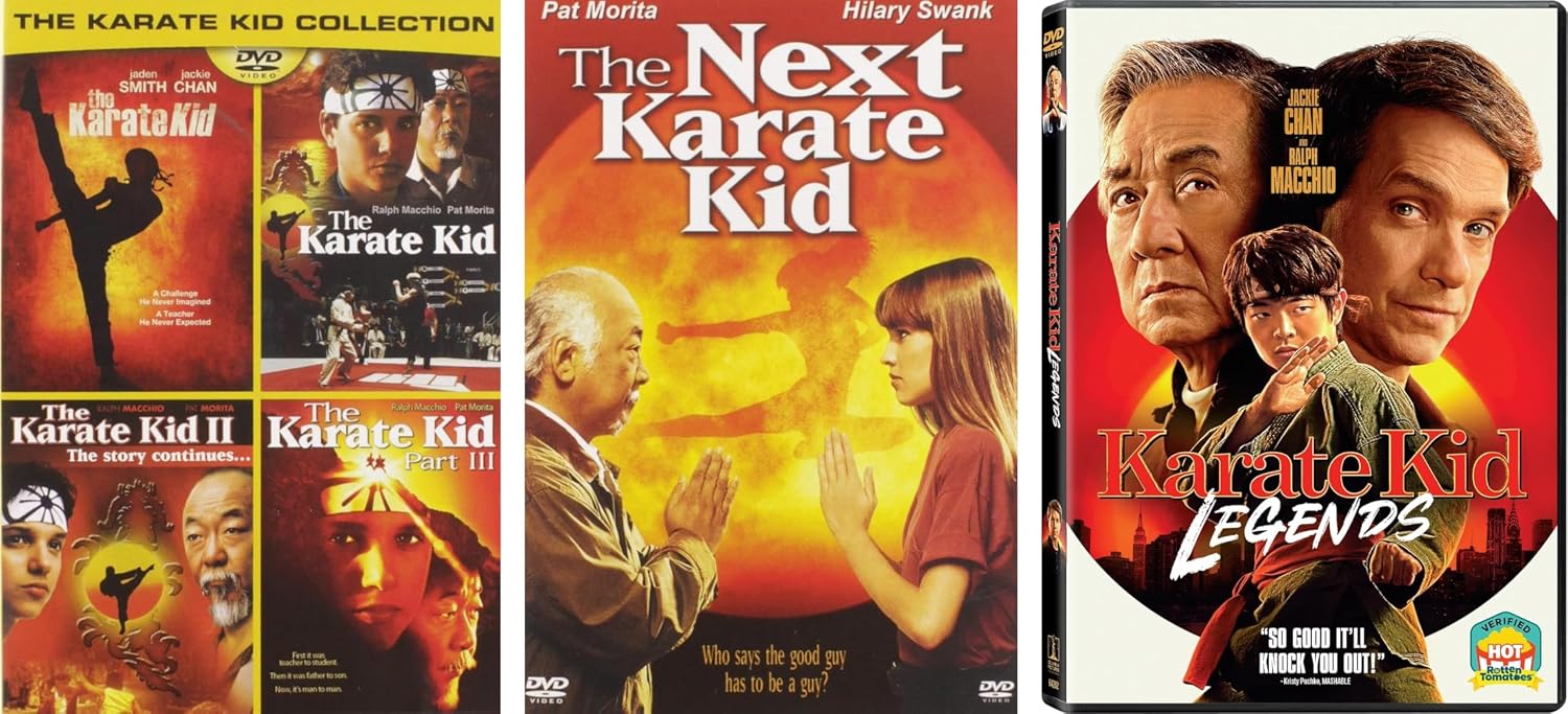 Amazon.com: Karate Kid 6 Film DVD Collection: The Karate Kid, The ...