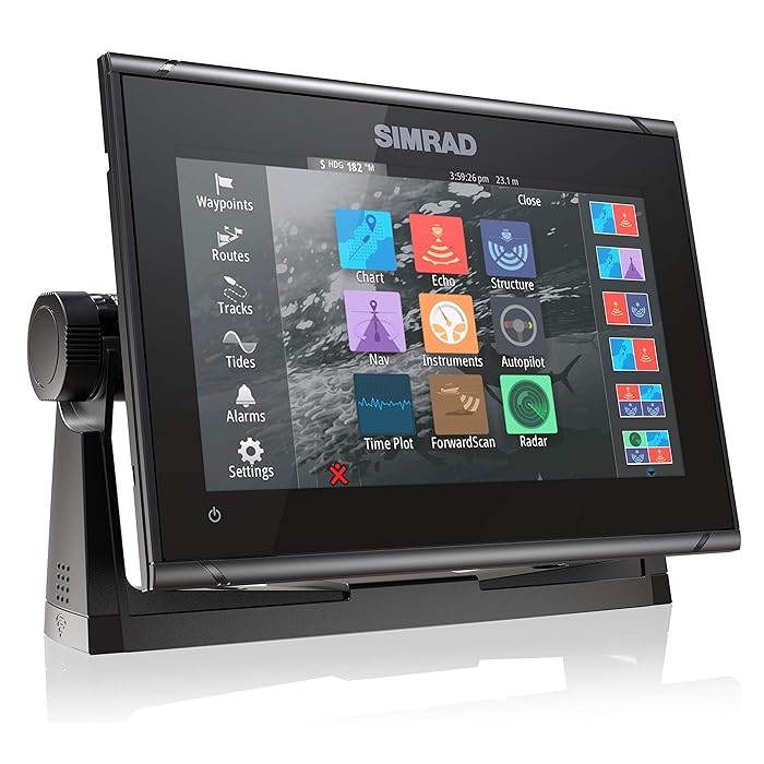Buy Simrad GO9 XSE - 9-inch Chartplotter (No Transducer) with C-MAP ...
