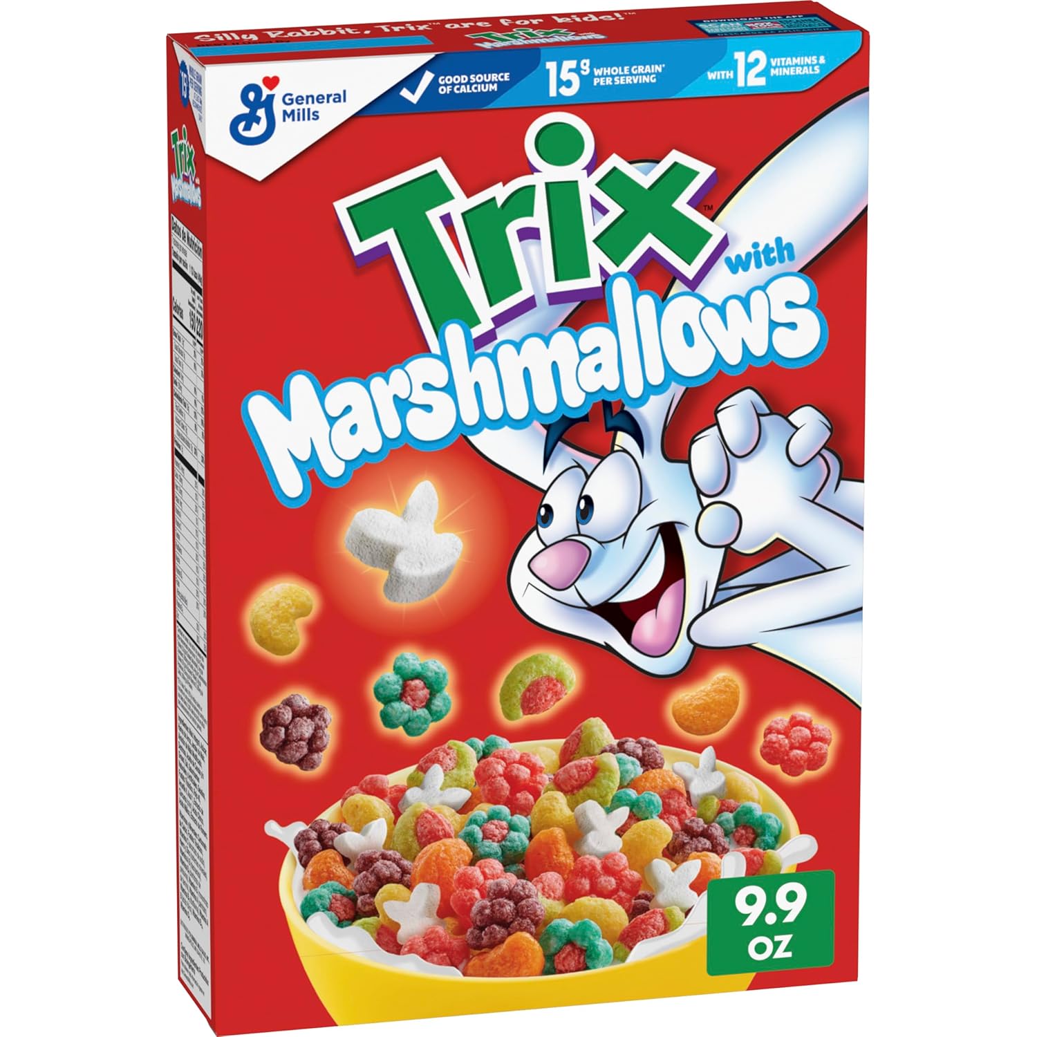 Amazon.com: Trix Fruity Breakfast Cereal With Marshmallows, Made With ...