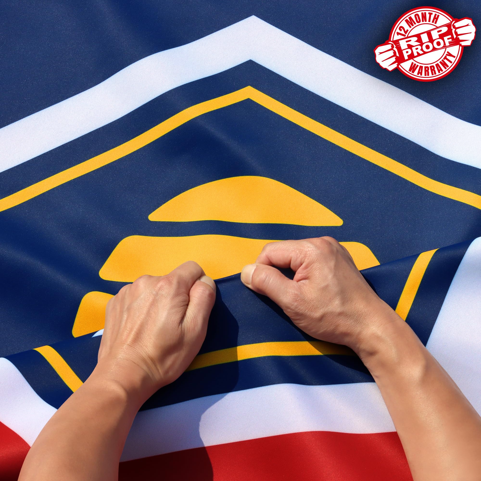 Amazon.com : Anley Rip-Proof Double Sided 3-Ply New Utah State Flag 3x5 ...