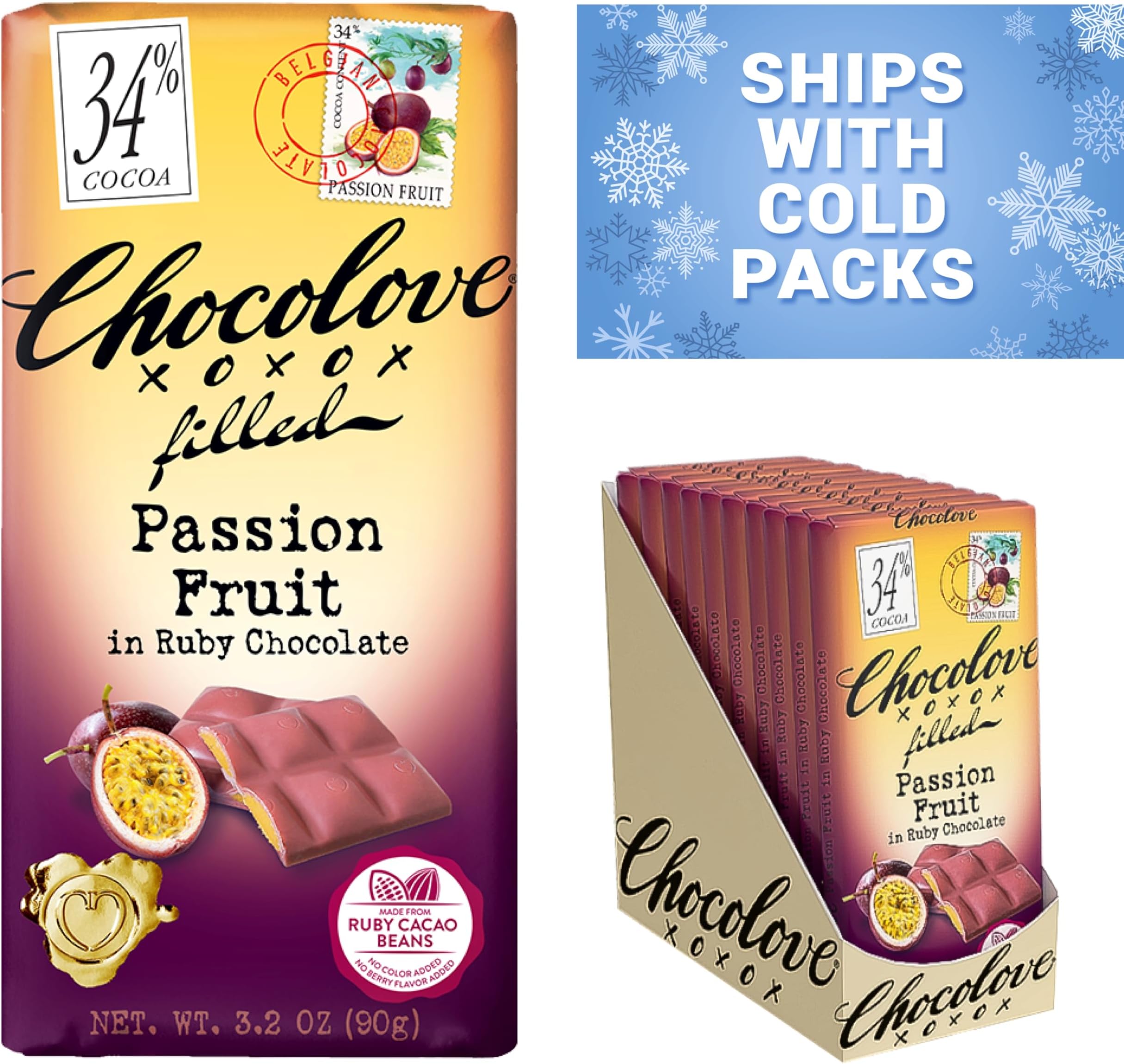 Amazon.com: Chocolove 55 Percent Cocoa Almond and Sea Salt Dark ...