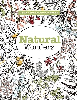 Really RELAXING Colouring Book 4: Natural Wonders - A Colourful Journey ...