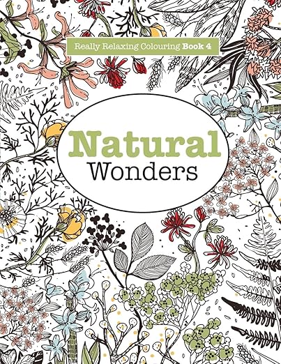 Amazon.com: Really RELAXING Colouring Book 4: Natural Wonders: A ...