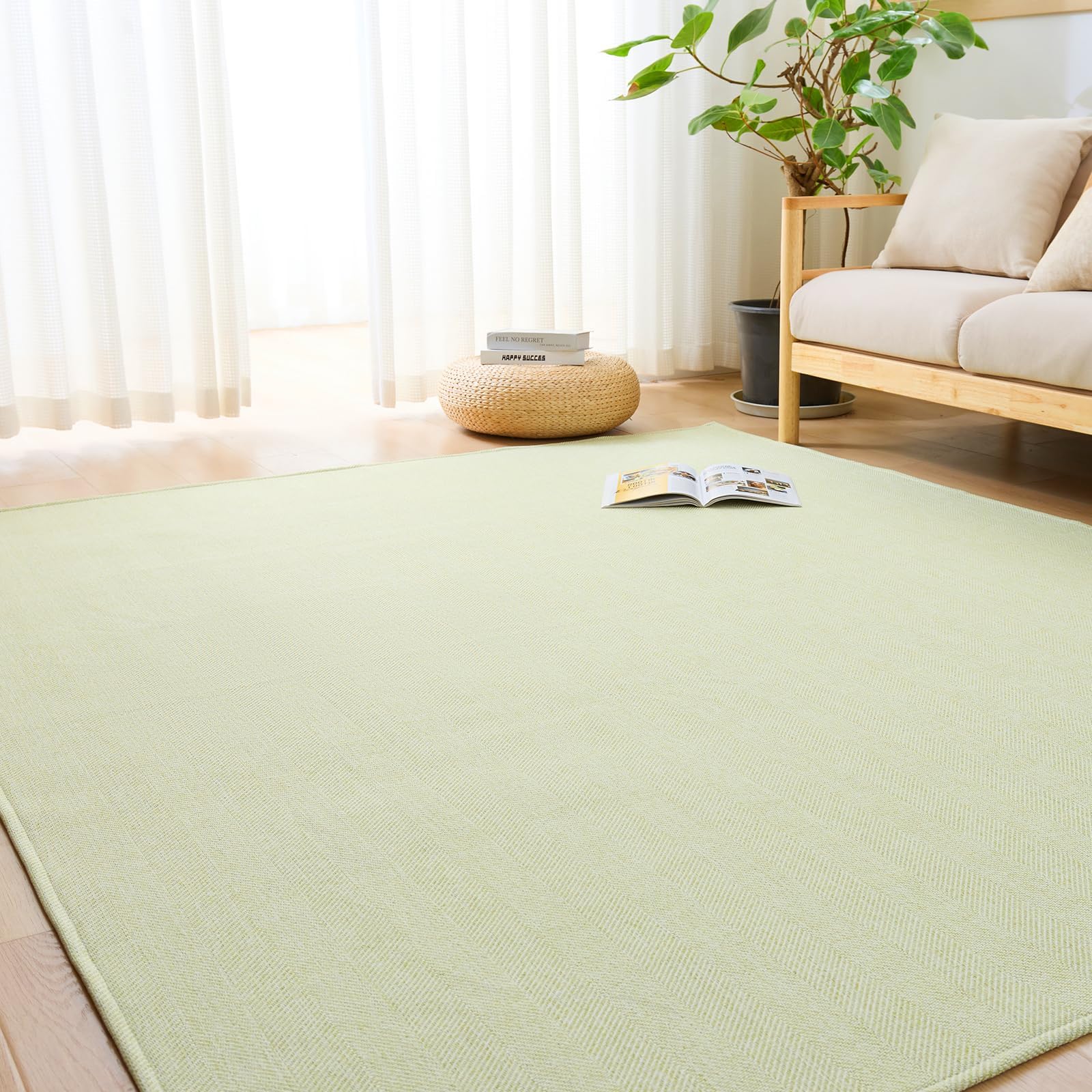 Amazon | HARUMIN カーペット ラグ ラグマット 洗える 200×250cm 約3畳 絨毯 北欧 おしゃれ 抗菌 防臭 滑り止め オールシーズン 床暖房 ホットカーペット対応 床 ...