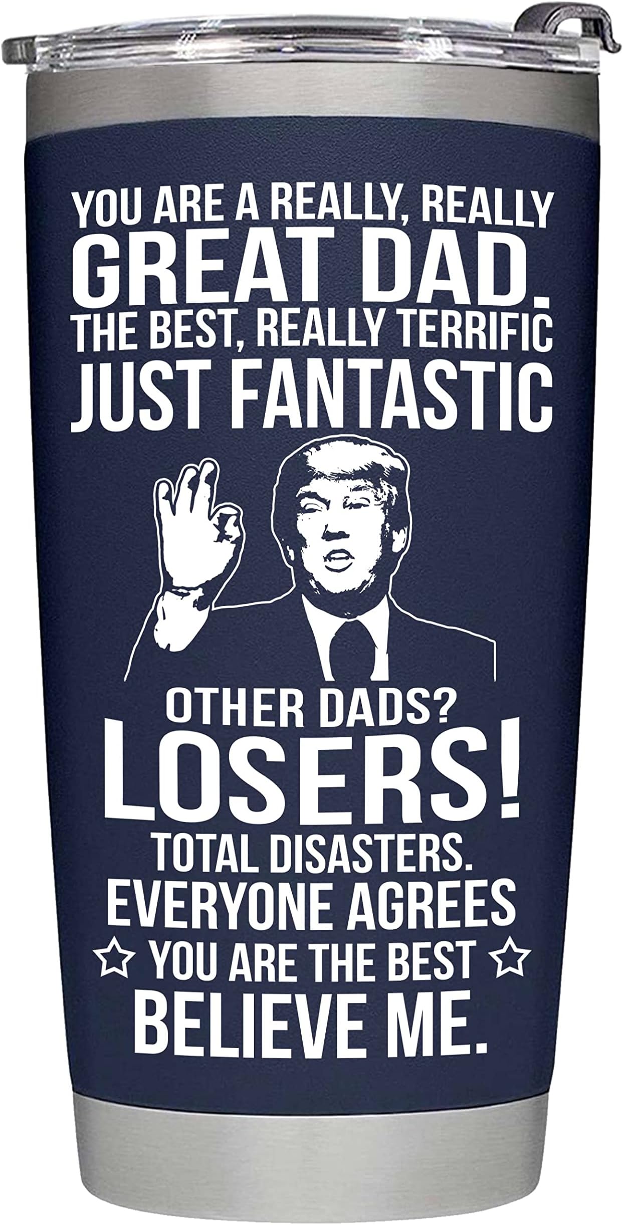 Amazon.com: Qsavet Gifts For Dad Men Husband, You Are A Great Dad ...