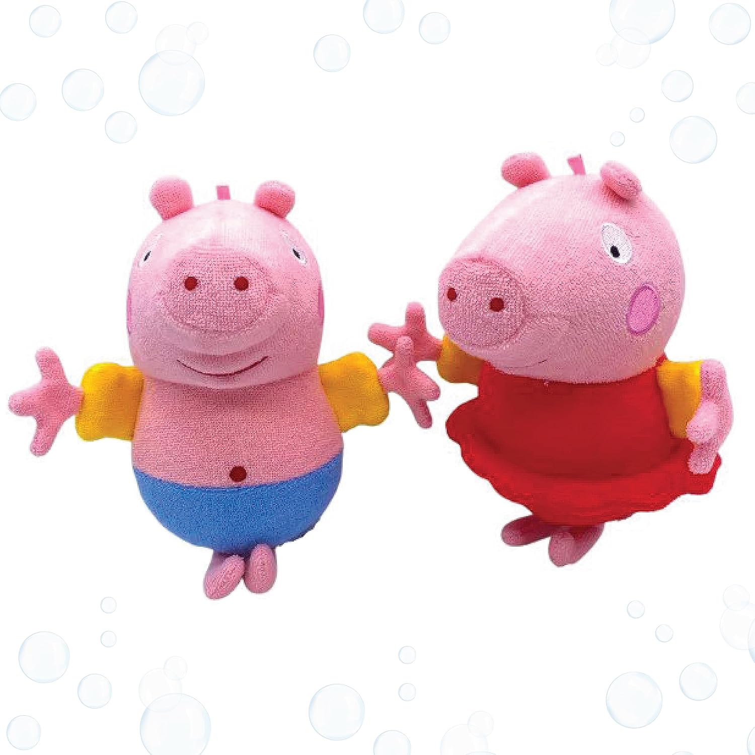 Amazon.com: SoapSox Kids Bath Sponge 2pcs (Peppa Pig and George Pig ...
