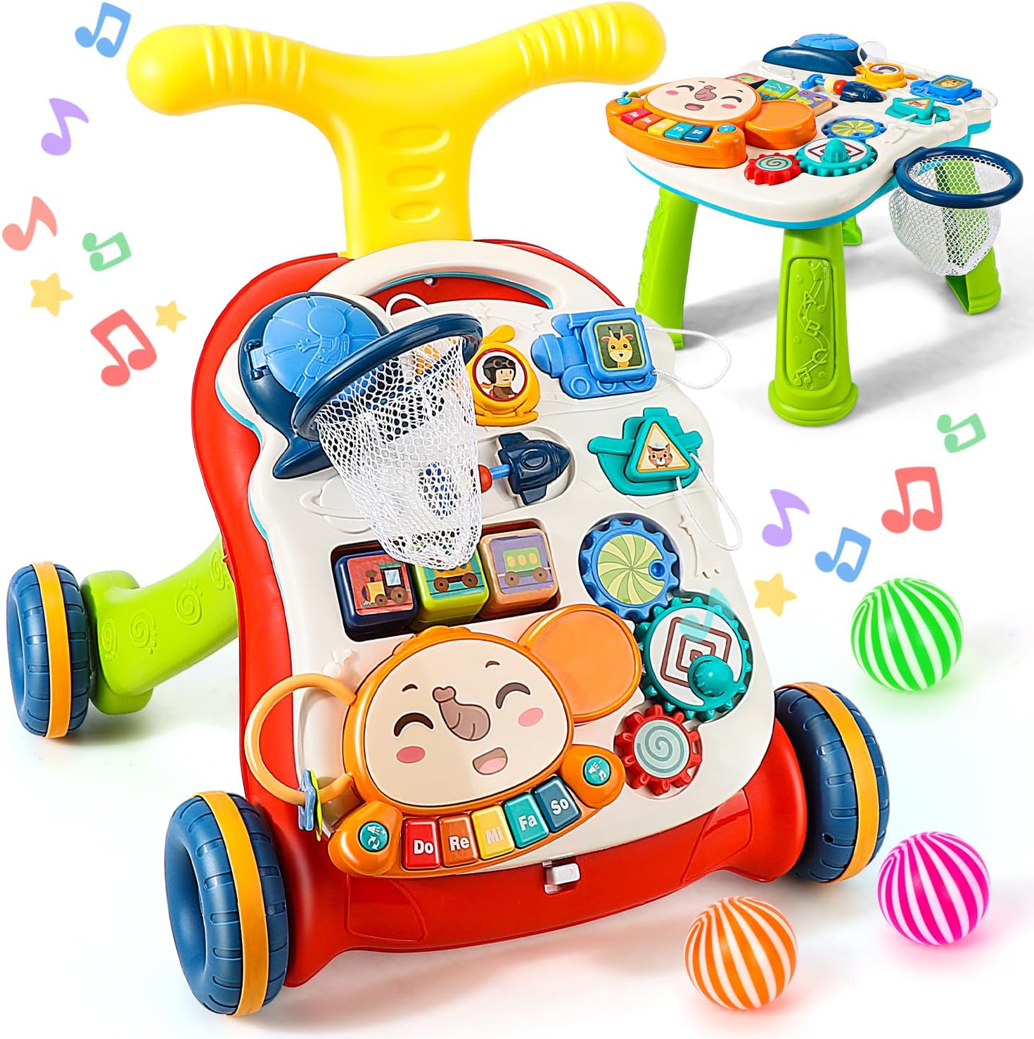 Amazon.com : TOY Life Baby Push Walker, Baby Walker Push Toy, Baby ...