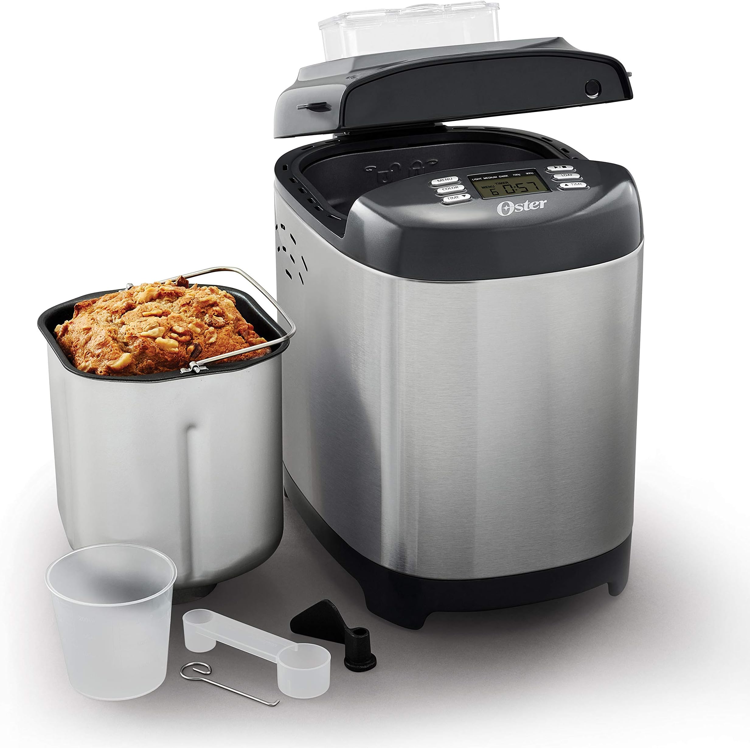 Amazon.com: Oster Expressbake Breadmaker, 2-lb. Loaf Capacity, 2 lb ...