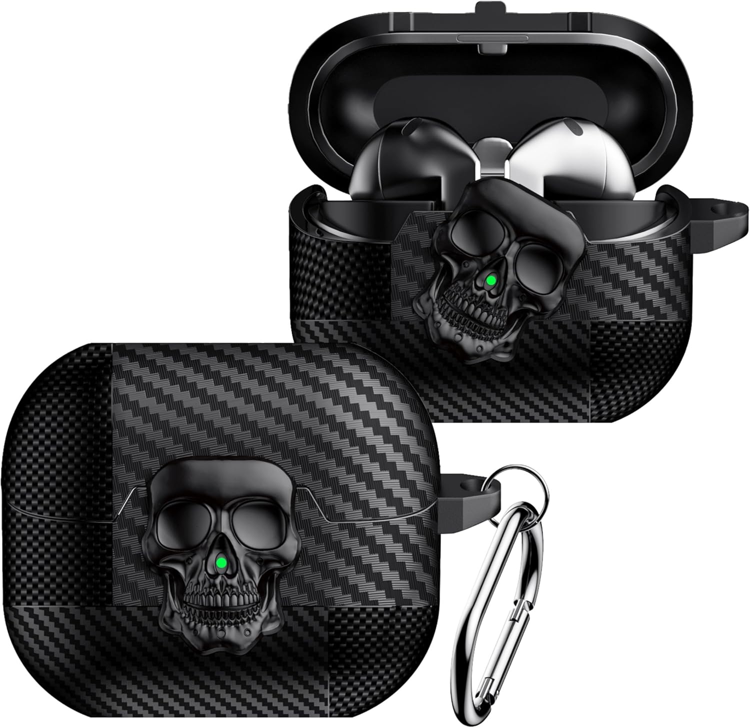 Amazon.com: YSNZAQ Skull Design Case for Samsung Galaxy Buds3 / Buds3 ...
