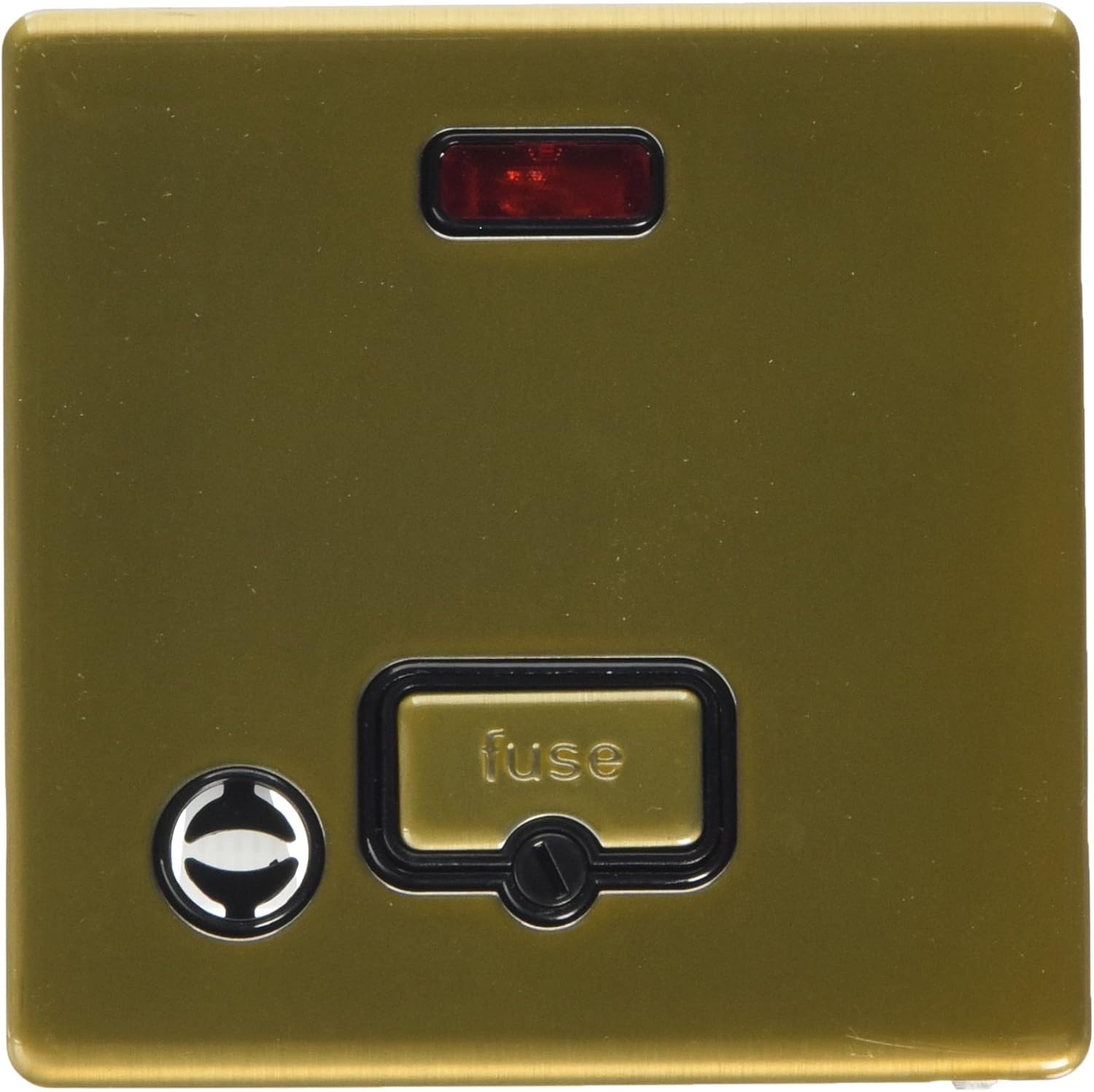 MK Aspect K24978SAGB 13A Unswitched Connection Unit with Neon/Flex ...