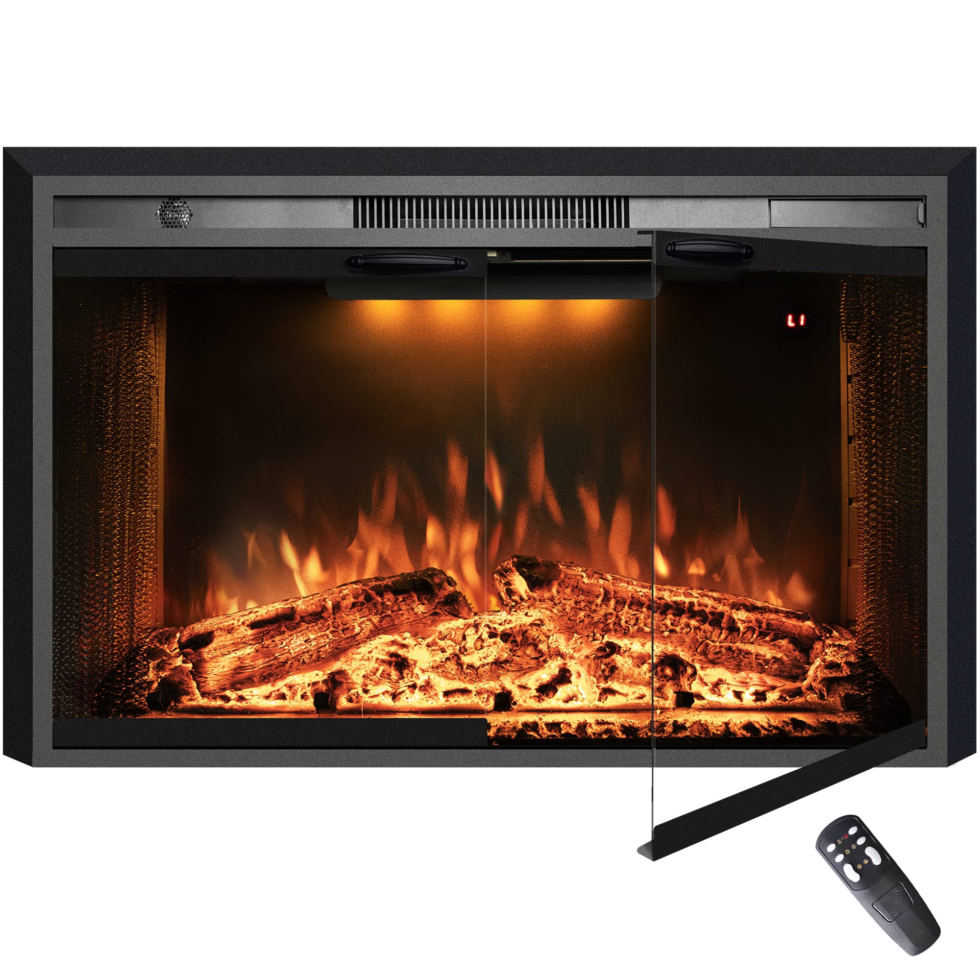 Amazon.com: Velaychimney 40“ Electric Fireplace Insert, 750W/1500W ...