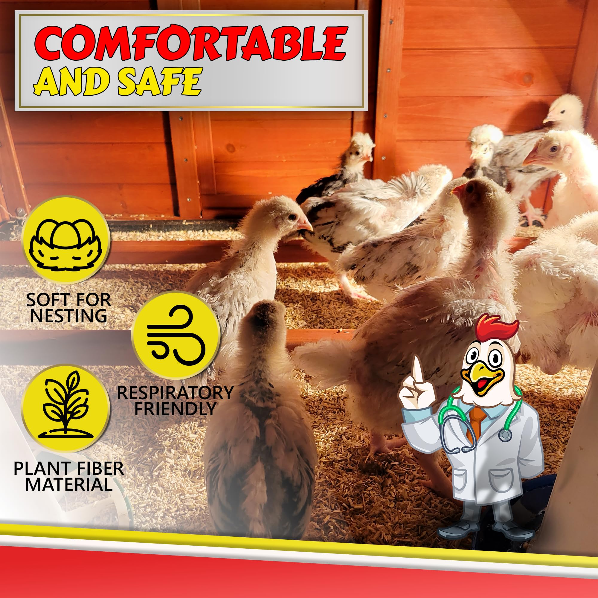 Rent A Coop Dominion Hemp Premium Hemp Bedding For Chicken Coops 10 ...