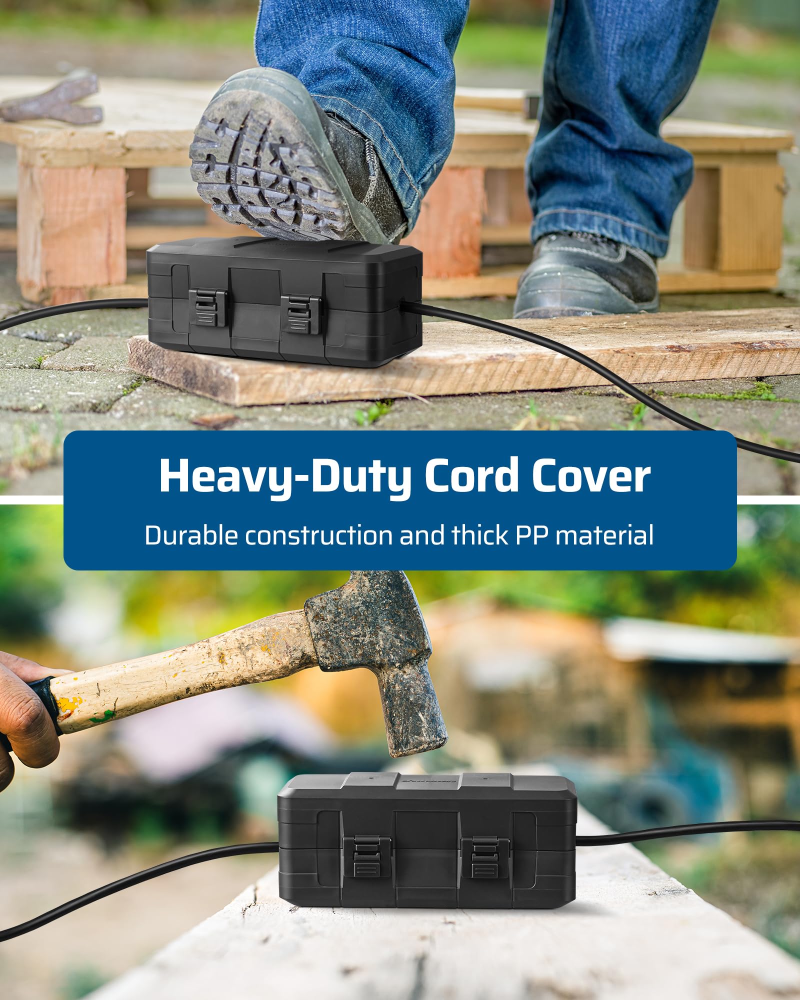 Outdoor Electrical Cord Covers SOCKiTBOX The Original Weatherproof
