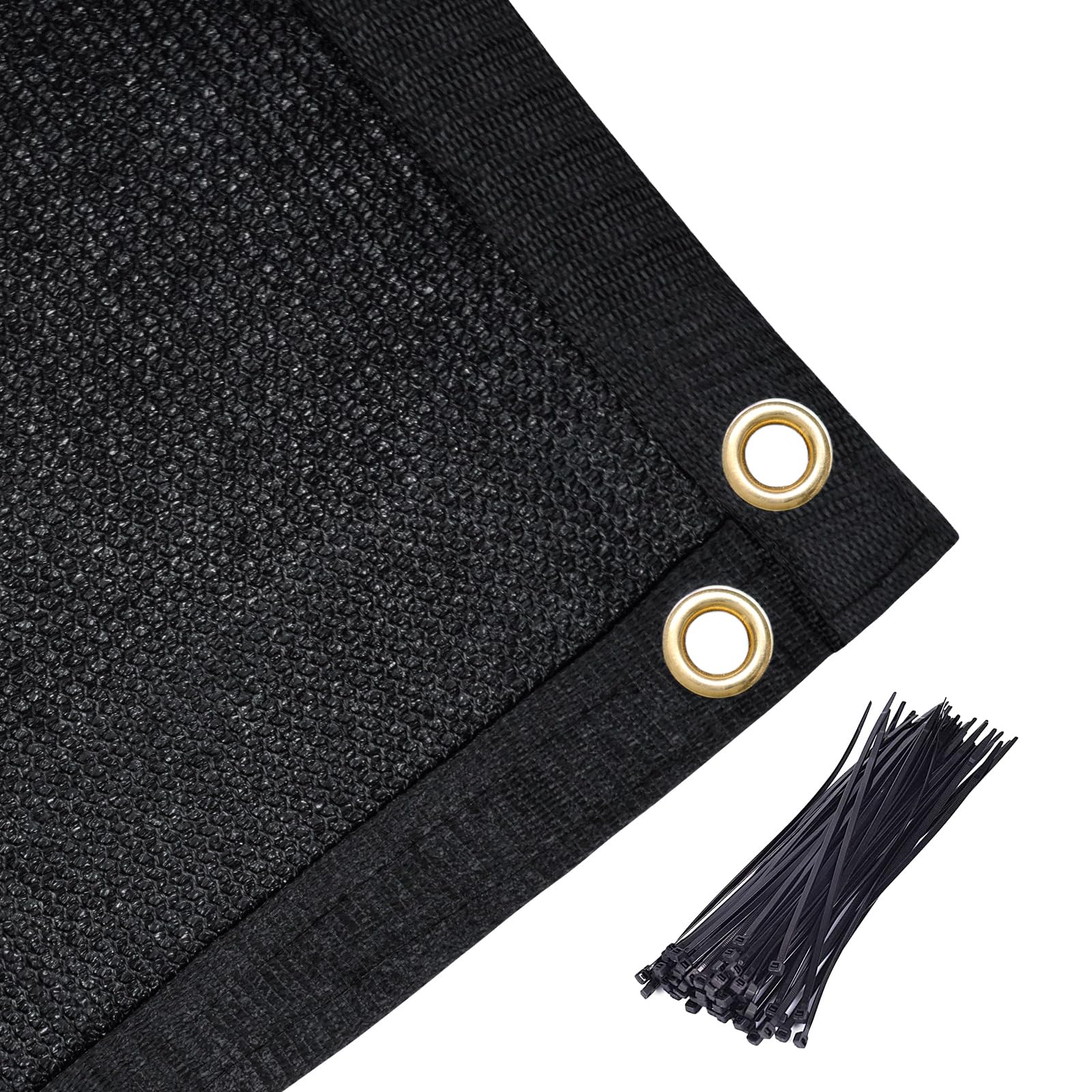 Snapklik.com : Amagenix 90% Pergola Shade Cover 12X 13 Black Sun Shade ...
