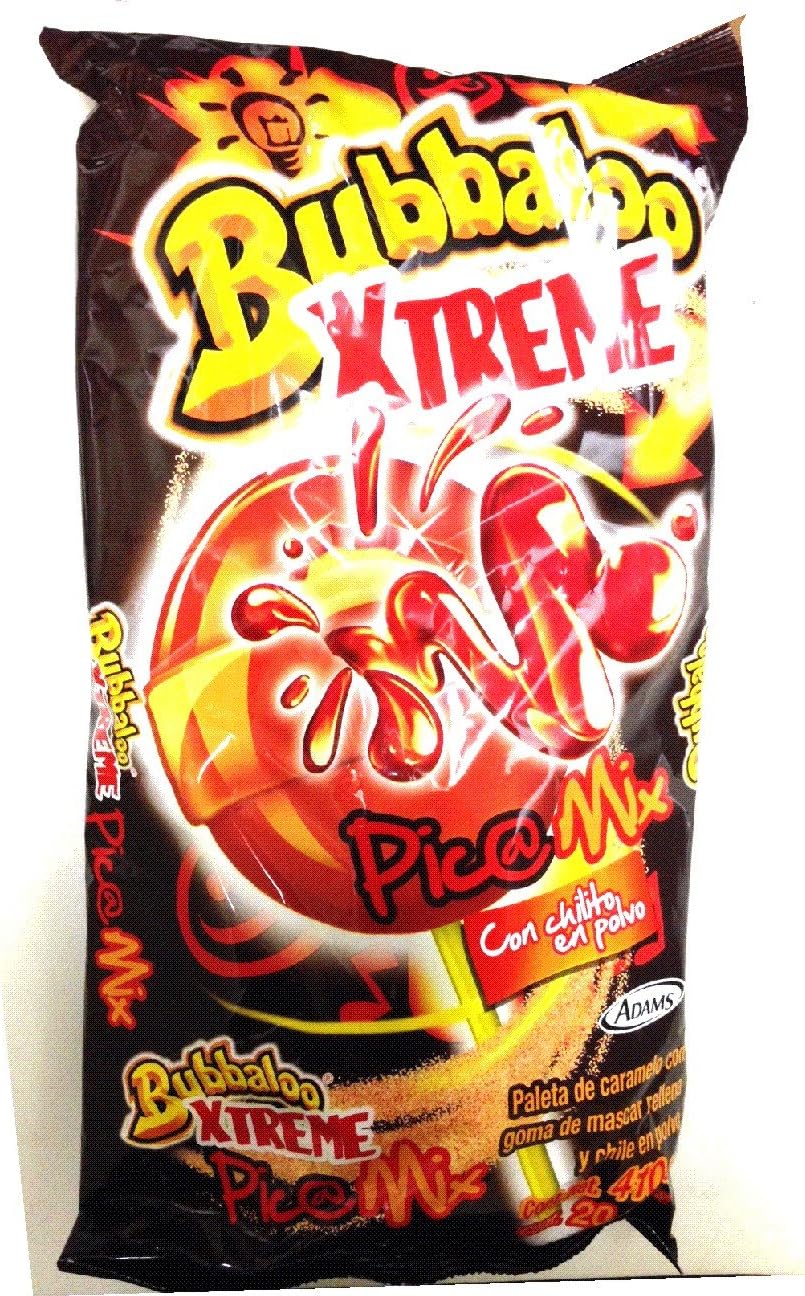 Amazon.com: Bubbaloo Xtreme Blue Berry - Mora Azul (From Mexico ...