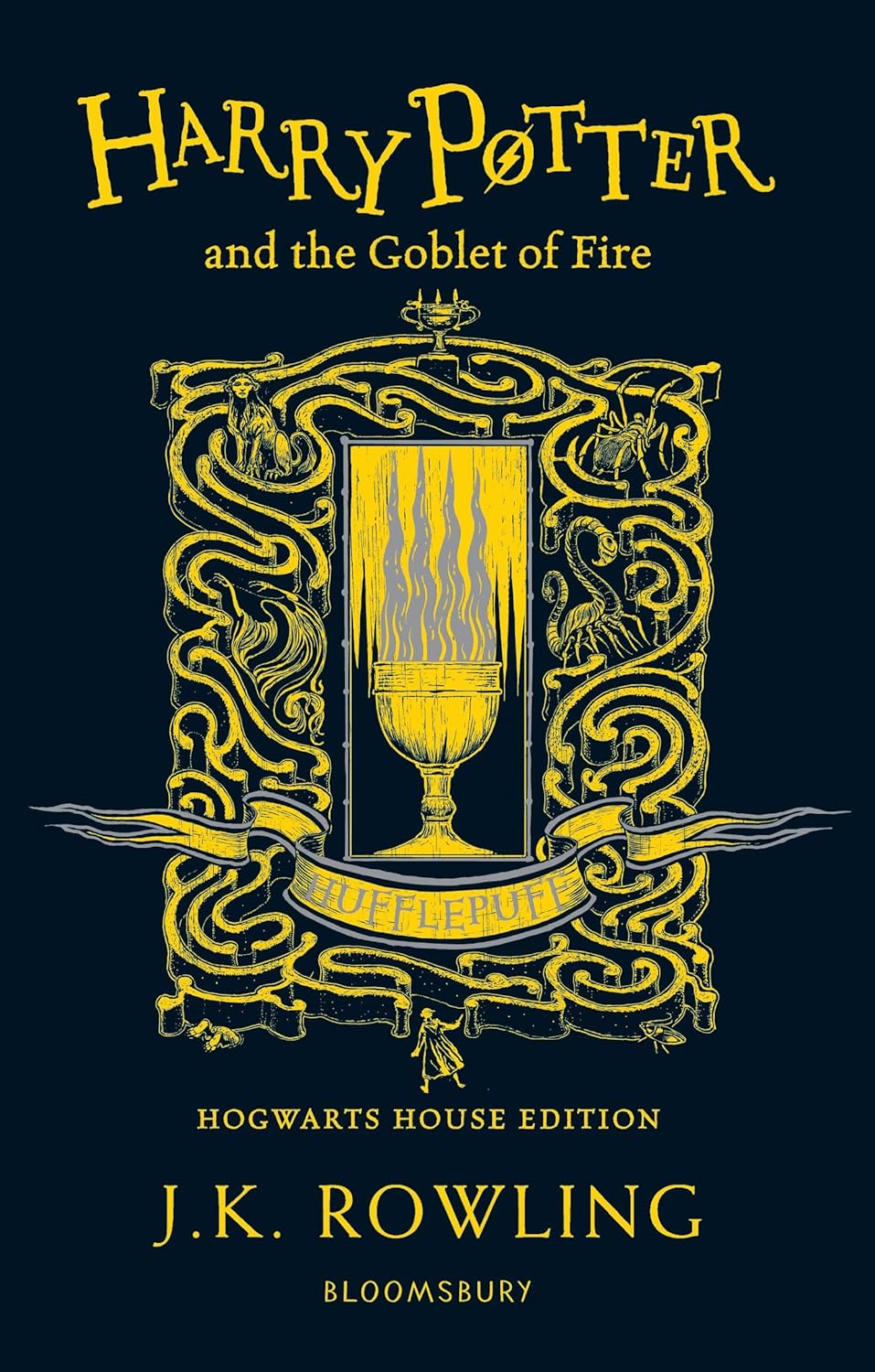 Harry Potter and the Goblet of Fire - Hufflepuff Edition: Rowling, J.K ...