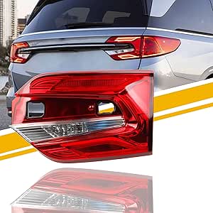 Amazon.com: Dasbecan Right Passenger Side Inner Tail light Compatible ...