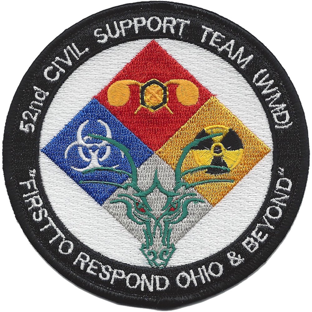 Amazon.com: Ohio National Guard 52nd Civil Support Team WMD Patch ...