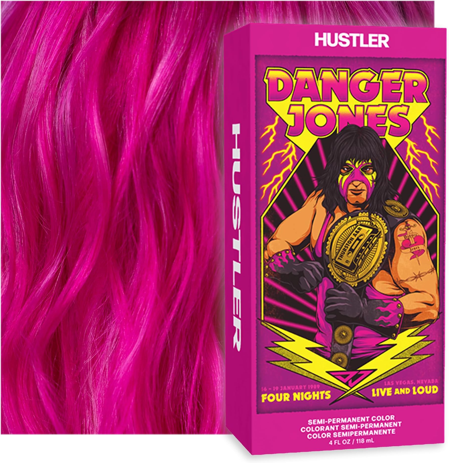 Amazon.com : Brite Pastel Pink Semi-Permanent Hair Color - Vegan ...