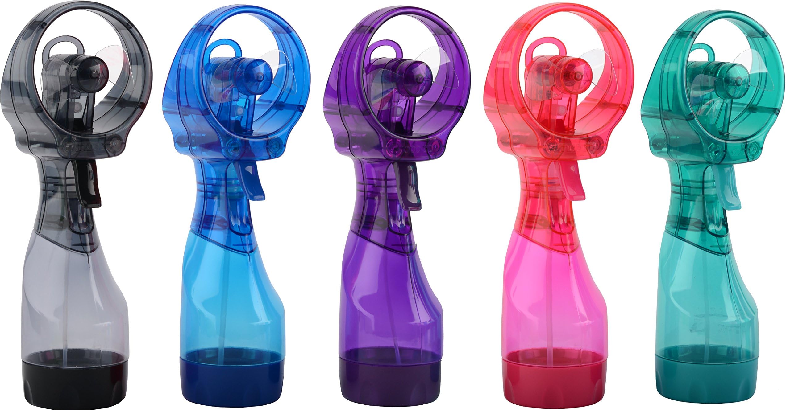 Amazon.com: O2cool 8101 Deluxe Battery-operated Handheld Water-misting ...