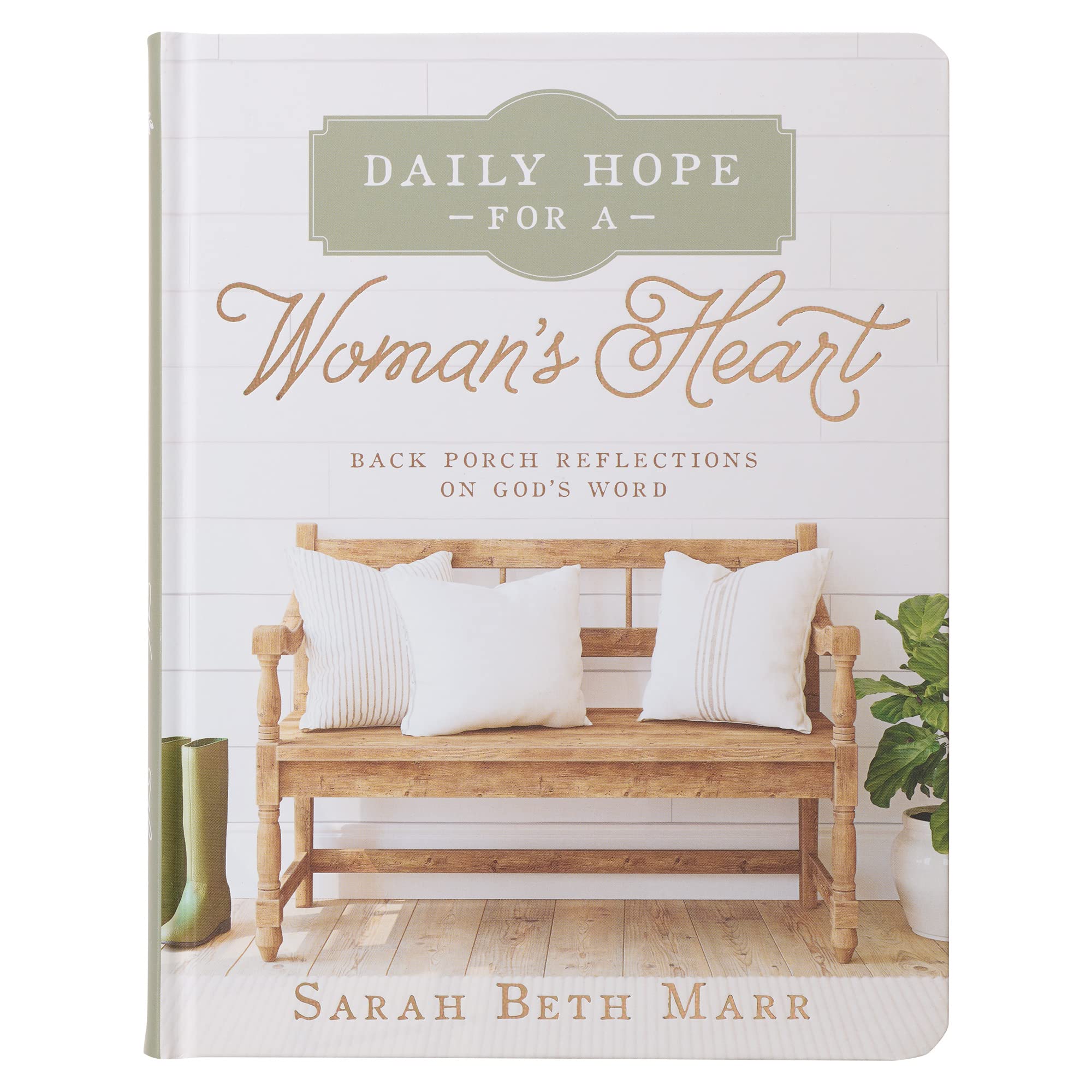 Daily Hope for a Women's Heart Devotional, Hardcover, Back Porch ...