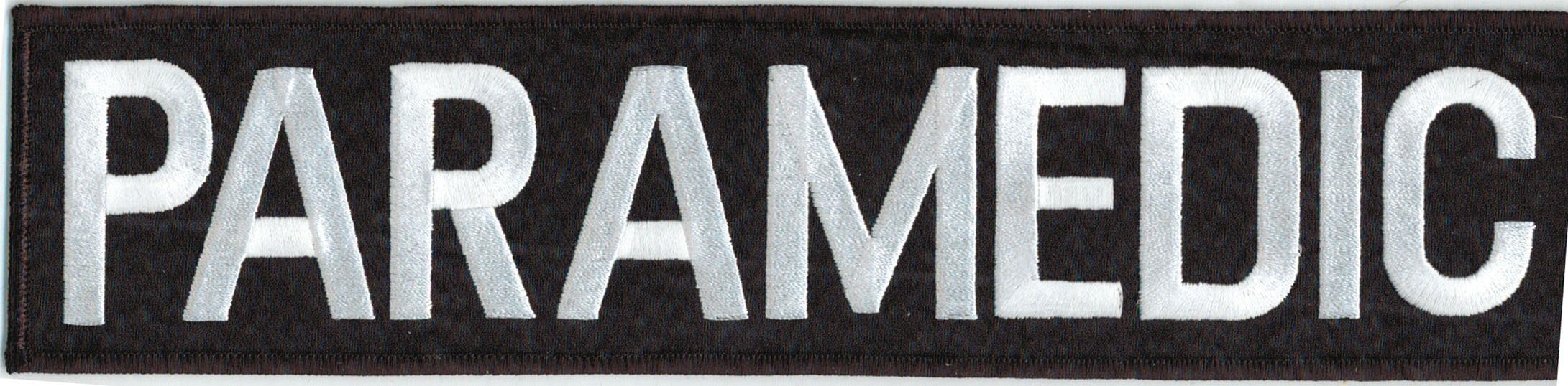 Amazon.com: Paramedic Back Patch- Black : Clothing, Shoes & Jewelry