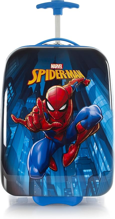 Amazon.com | Heys Spiderman Boy's Hardside 18 Inch Carry-On Rolling ...