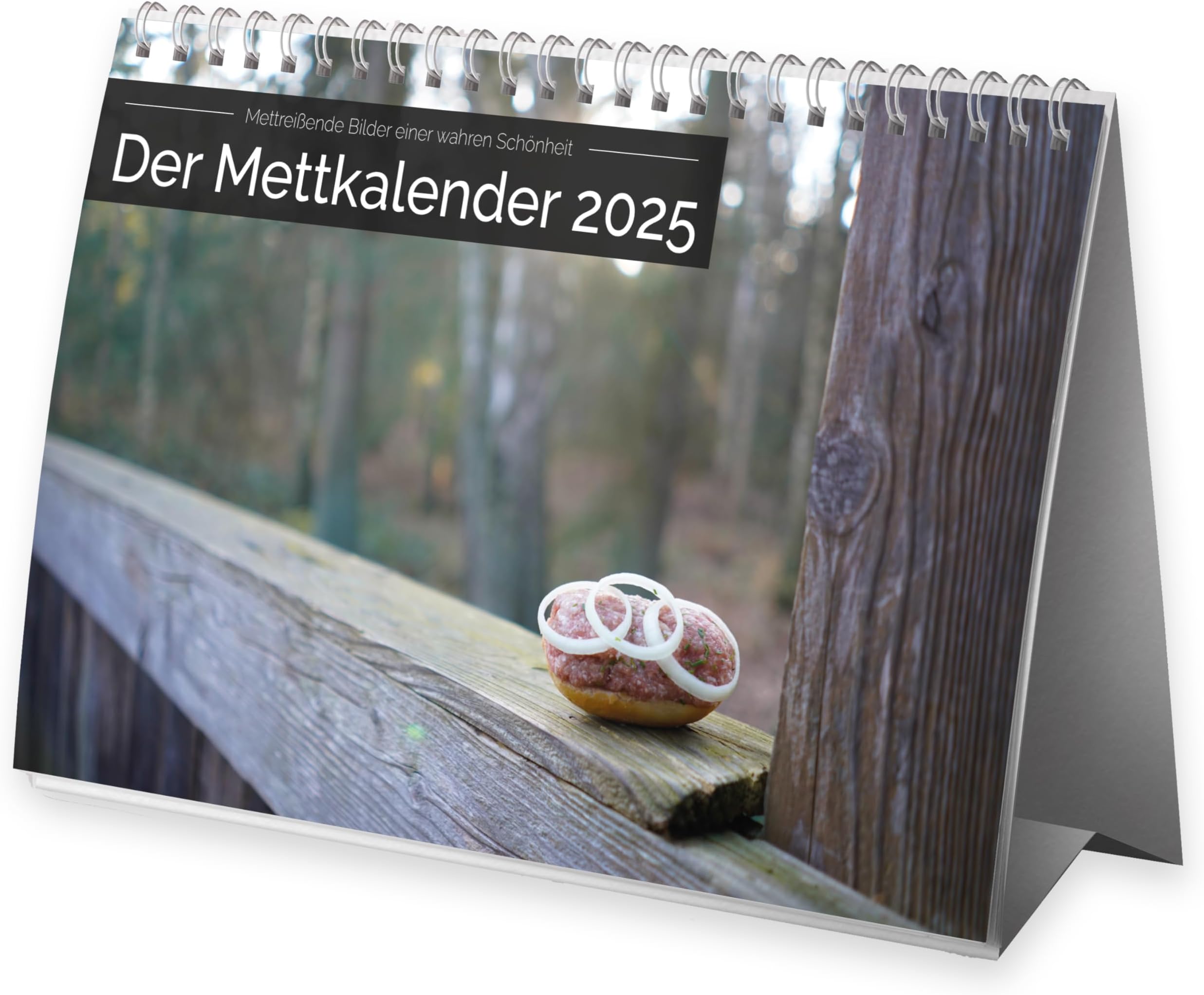 Mettbrötchen Kalender 2025 Tischkalender 2025 zum Aufstellen - Mett ...