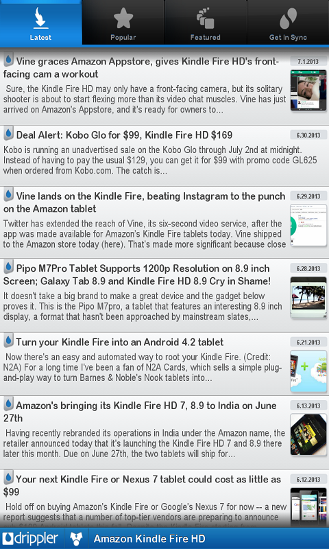 Drippler: Tips, Apps & Updates for Amazon Appstore - App on the Amazon ...