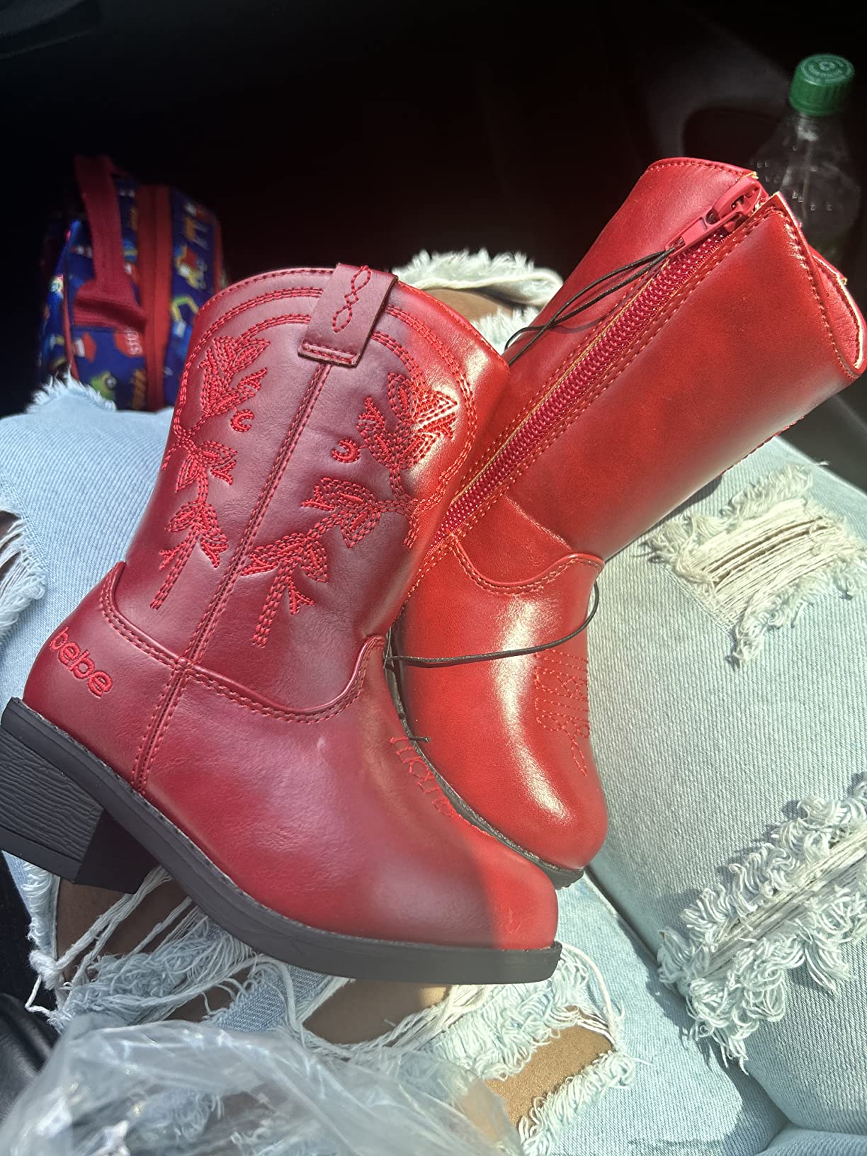 $8/mo - Finance bebe Girls’ Cowgirl Boots – Classic Western Roper Boots ...