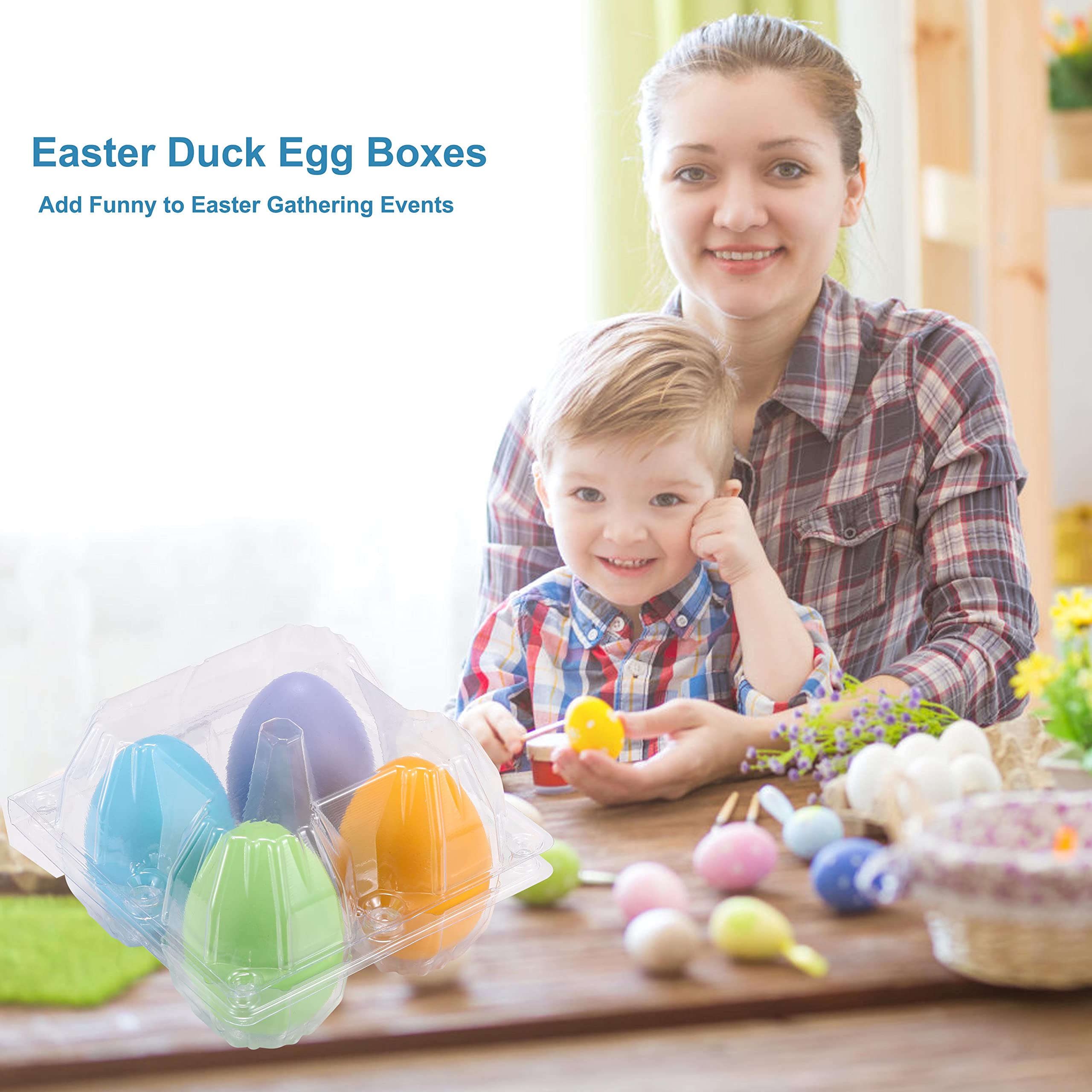 20-pack Jumbo Half Dozen Cardboard Egg Boxes With Stickers 20-Pack ...