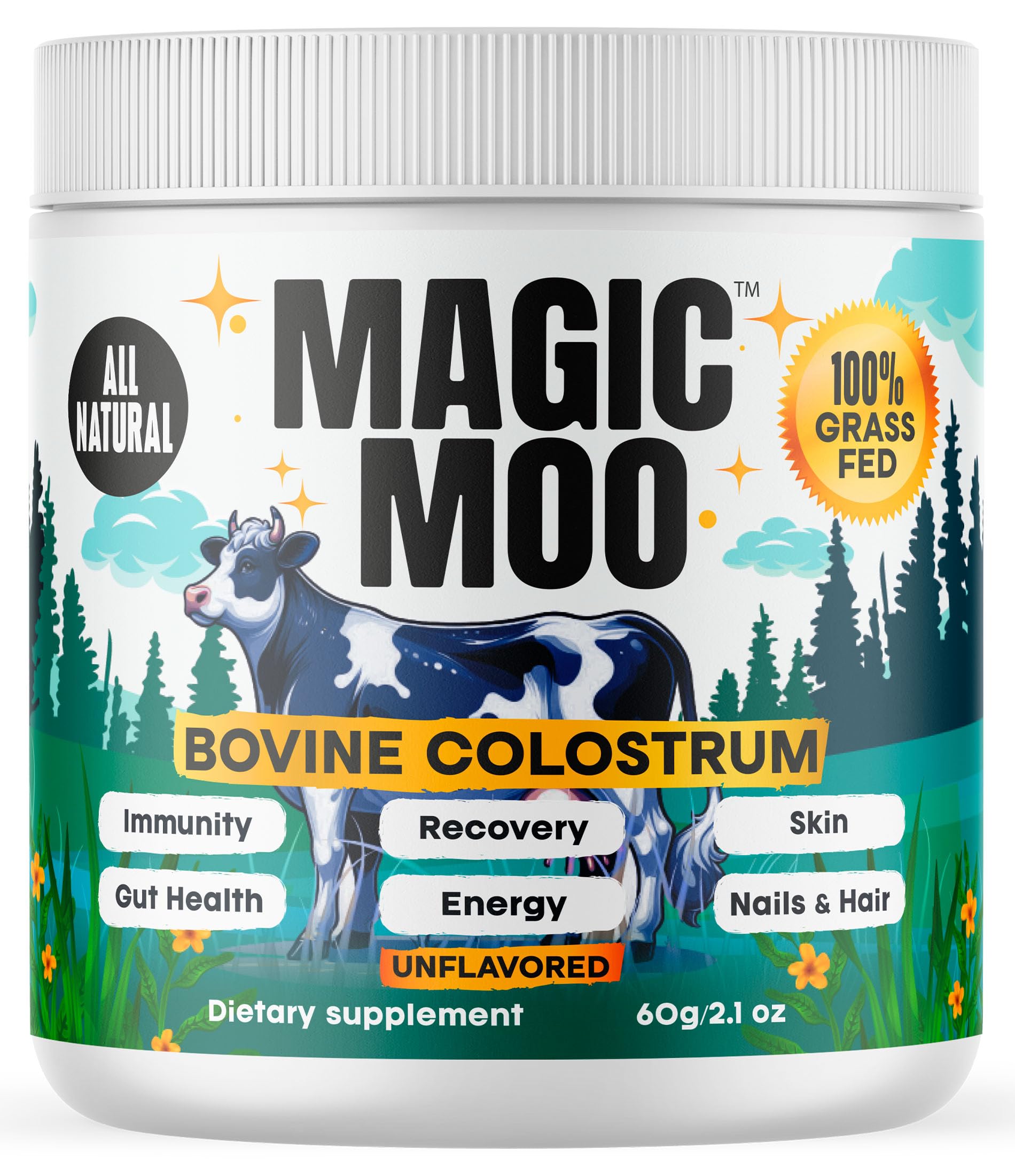 Amazon.com: Magic MOO Colostrum Supplement Powder - Immune & Gut Health Support | Energy ...