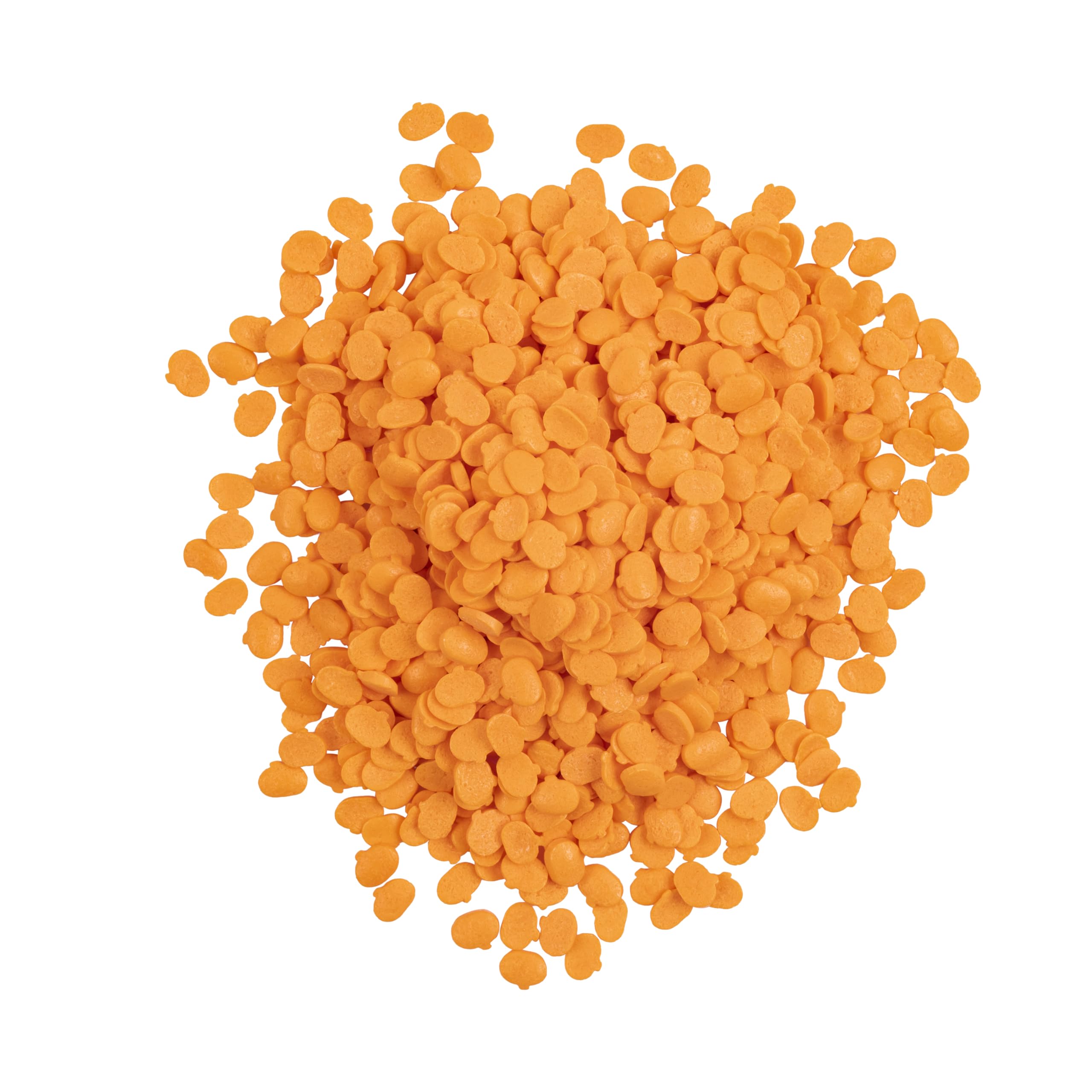 Amazon.com: Pumpkin Shaped Mini Sprinkles, OliveNation Orange Pumpkin ...