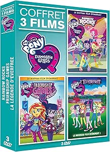 Amazon.co.jp: My Little Pony-Equestria Girls-Coffret 3 DVD : DVD