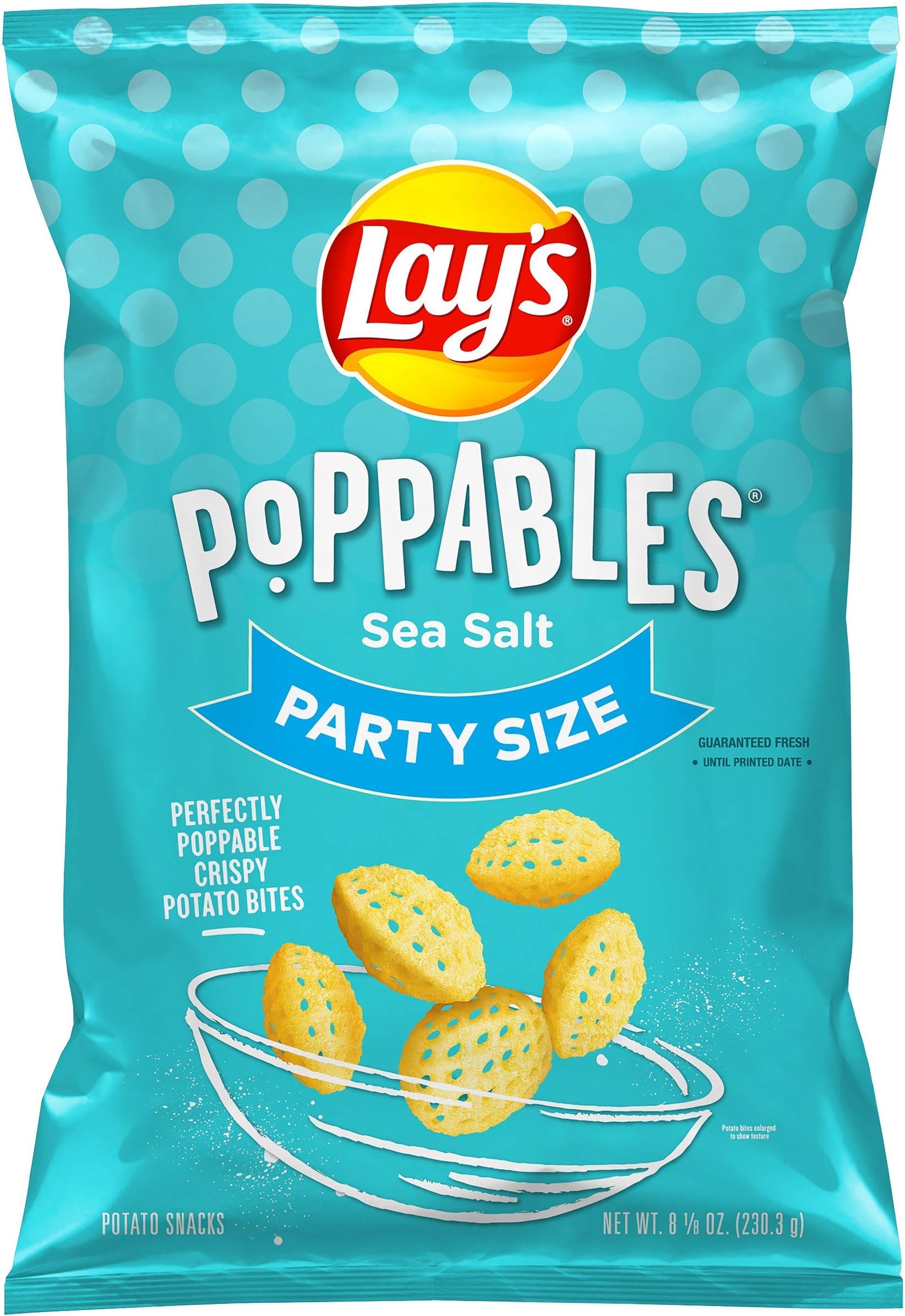 Amazon.com : Lay's Poppables Sea Salt, 8.12 Oz : Grocery & Gourmet Food