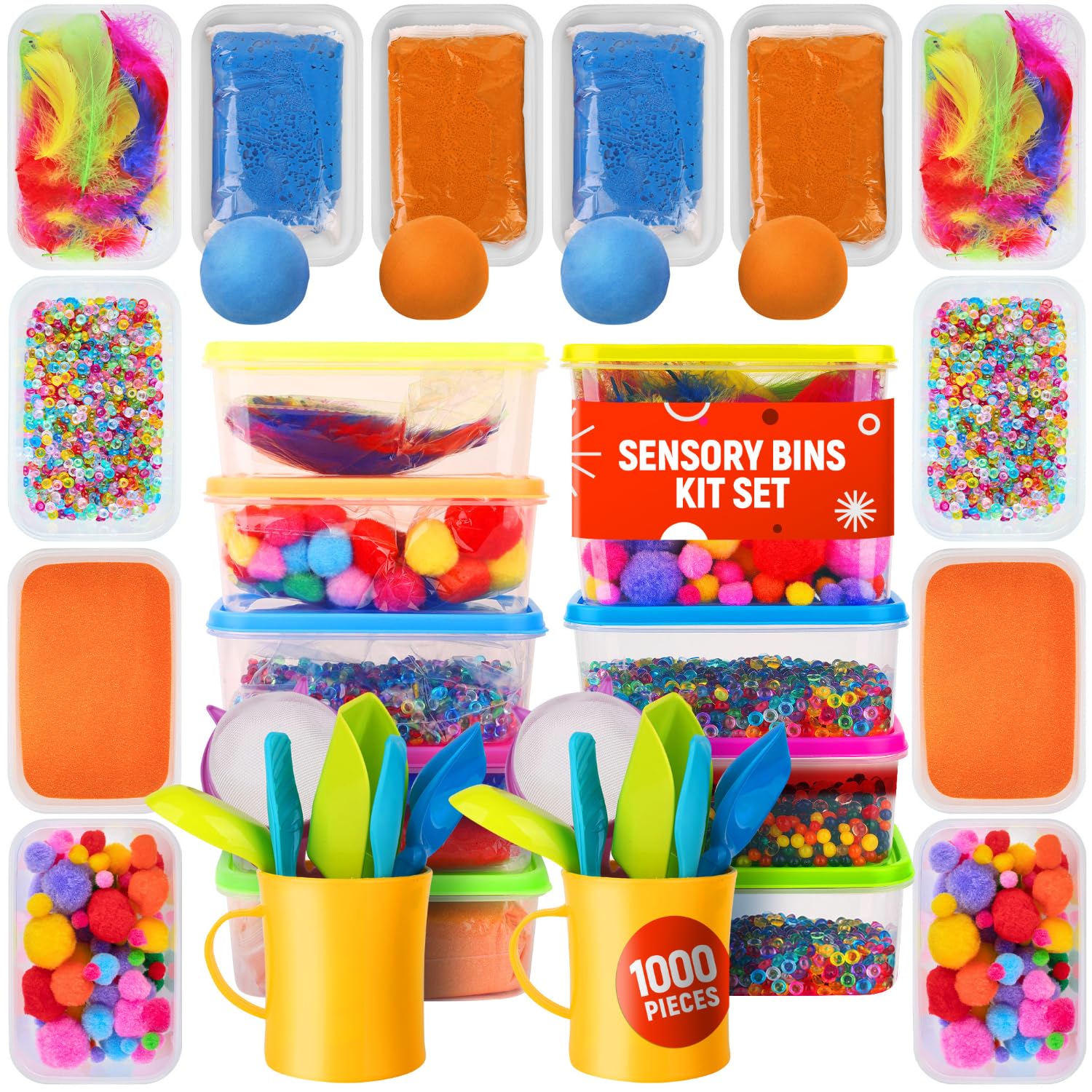 Amazon.com: LOLO TOYS Sensory Kit for Toddlers and Kids - Includes 5 ...