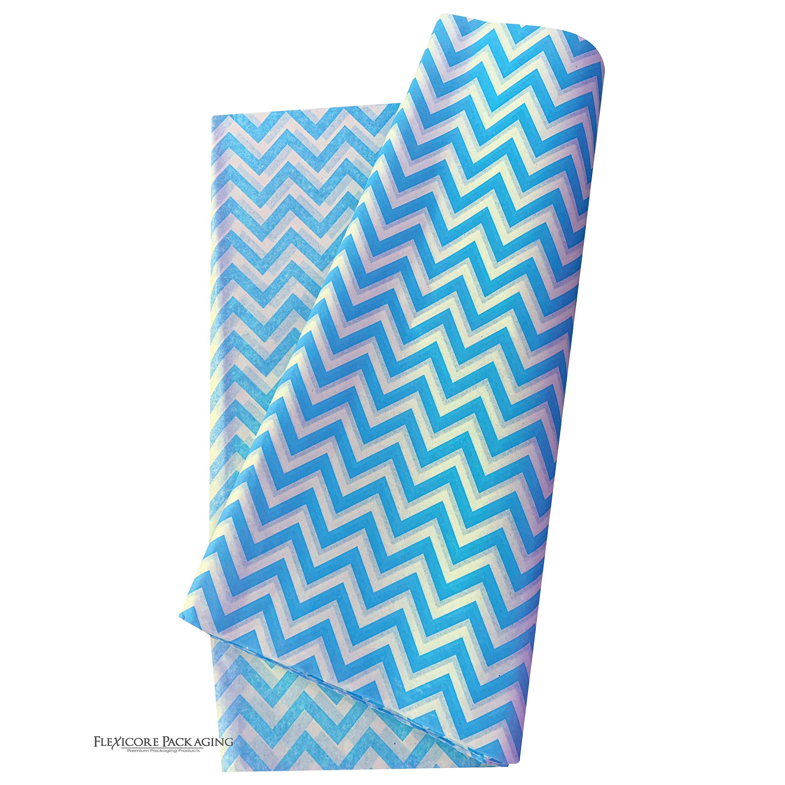 Turquoise Chevron Paper