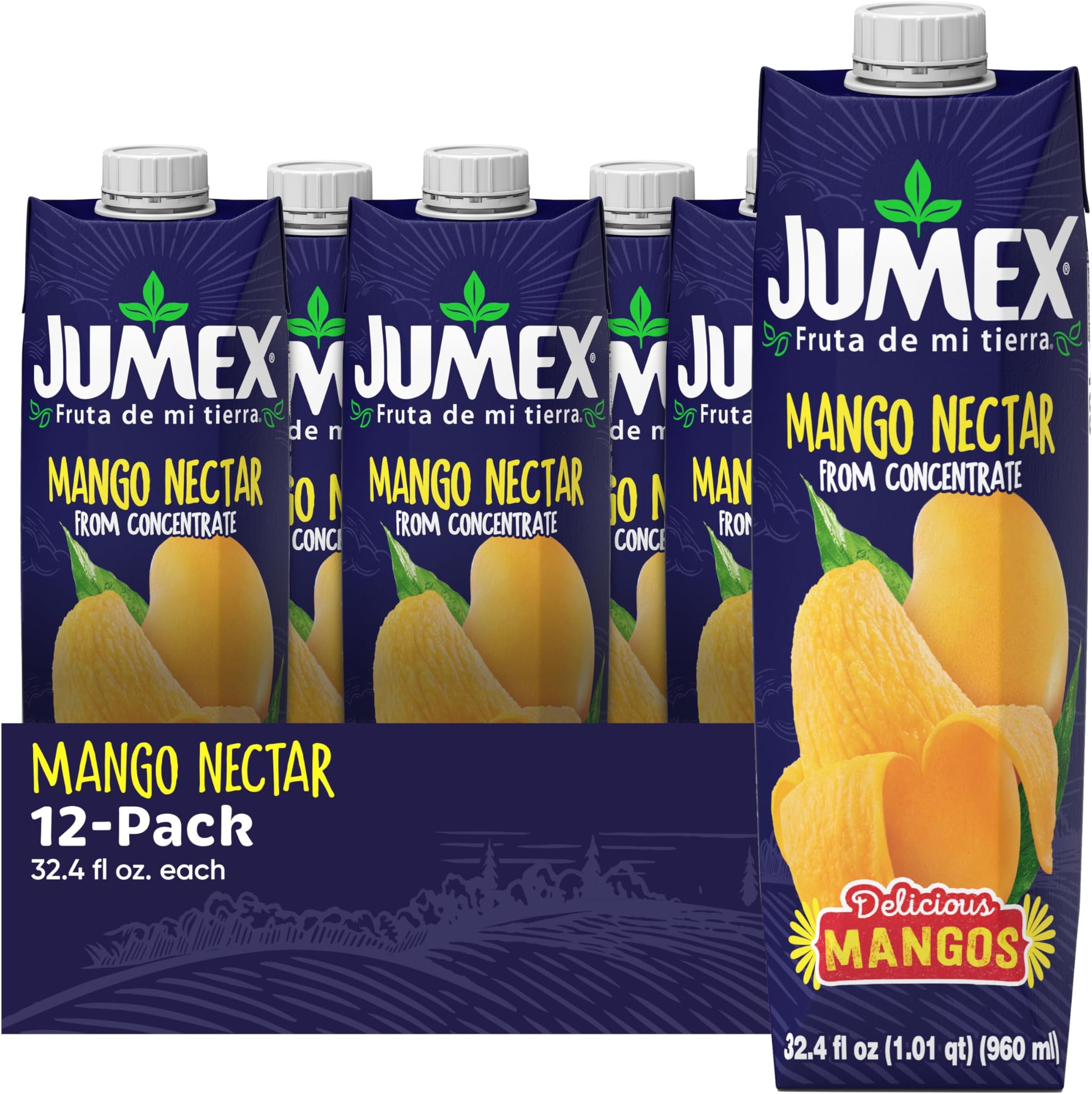 Amazon.com: Jumex Mango Nectar 32.4 Fl oz (Pack of 12)