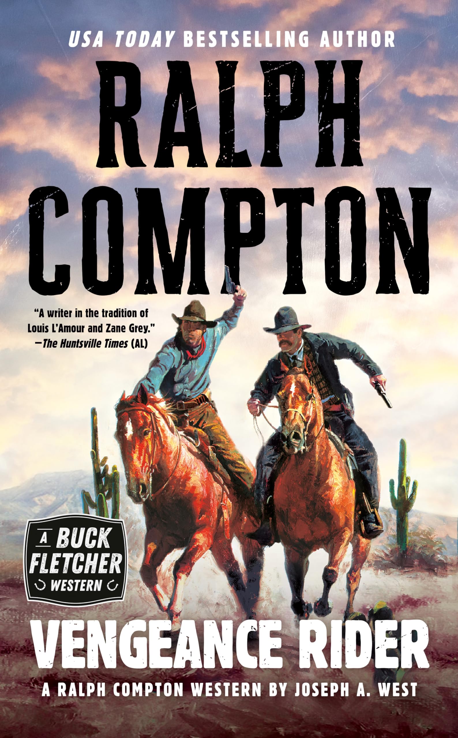 Amazon.com: Vengeance Rider: A Ralph Compton Novel (Gunfighter Series ...