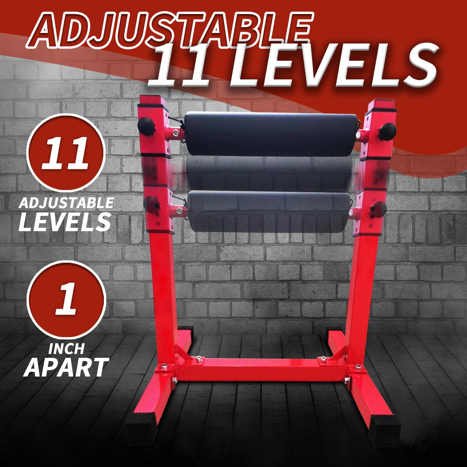 Snapklik.com : Bulgarian Split Squat Stand,11-Level Single Leg Squat ...