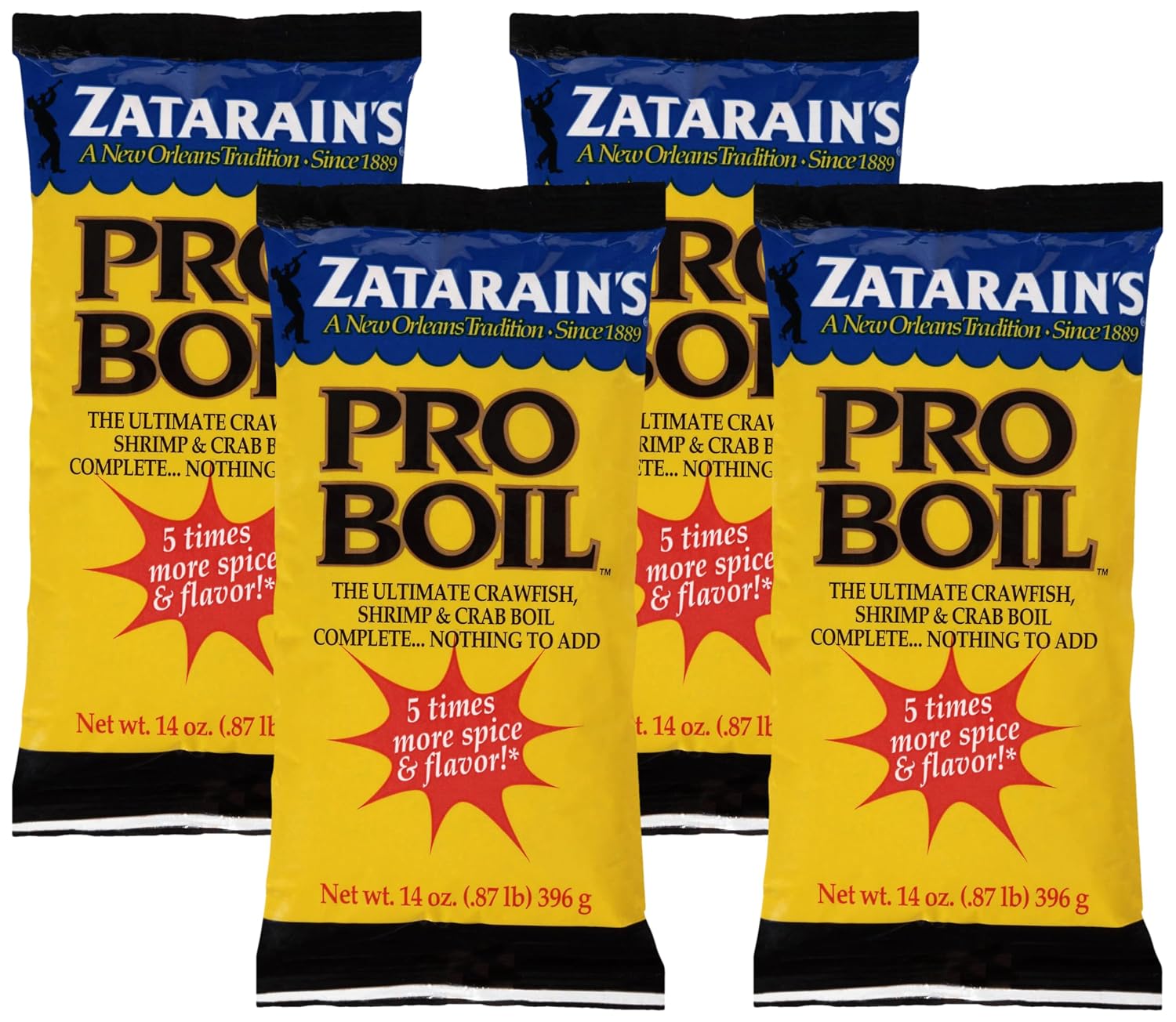 Amazon.com : Zatarain's Pro Boil, 14 oz (Pack of 4) : Everything Else