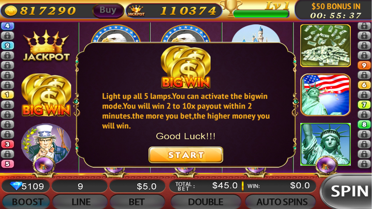 American Slots - Best Casino Slot Machine Games App - App on the Amazon ...