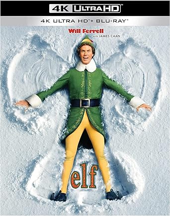 Amazon.com: Elf [4K UHD + Blu-ray] : Leon Redbone, Will Ferrell, James ...