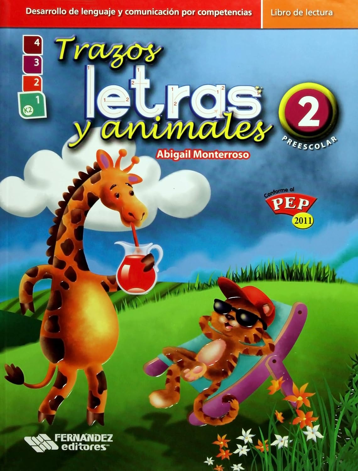 TRAZOS, LETRAS Y ANIMALES 2 LIBRO DE LECTURA : Monterroso, Abigail: Amazon.com.mx: Libros