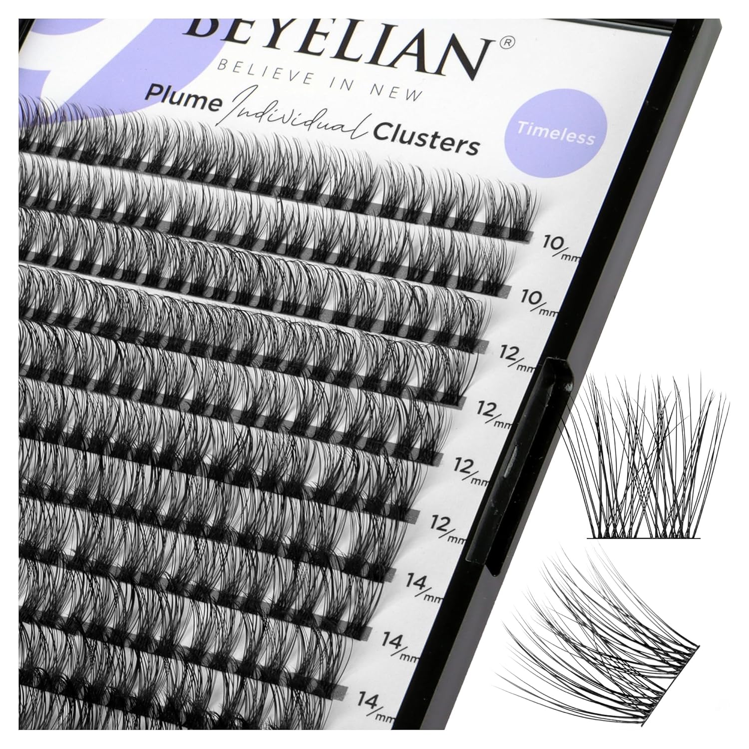 Amazon.com: Lash Clusters - BEYELIAN Cluster Lashes 132Pcs Individual ...