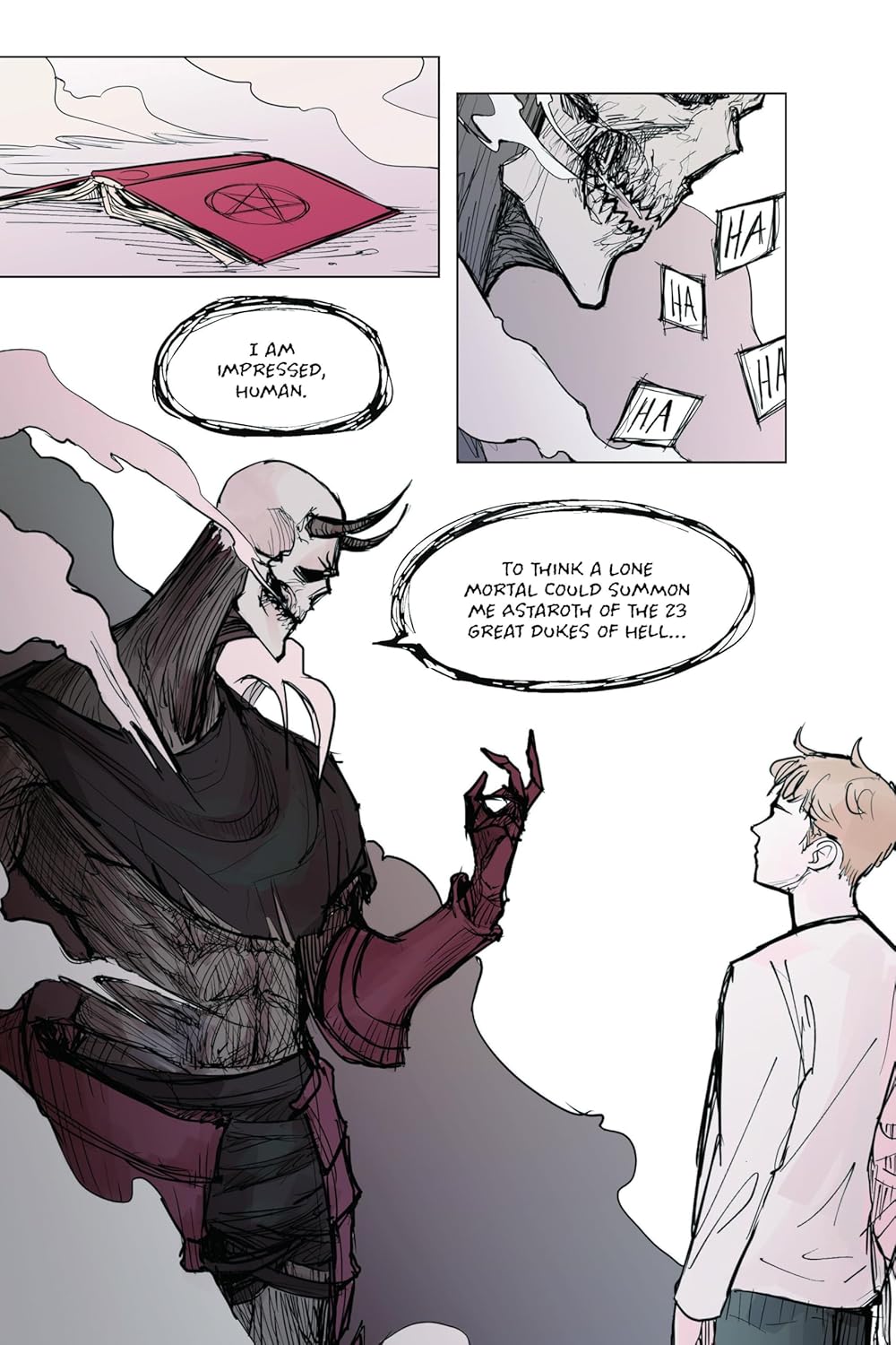 Love Advice From the Great Duke of Hell: A Webtoon Unscrolled Graphic Novel: unfins ...