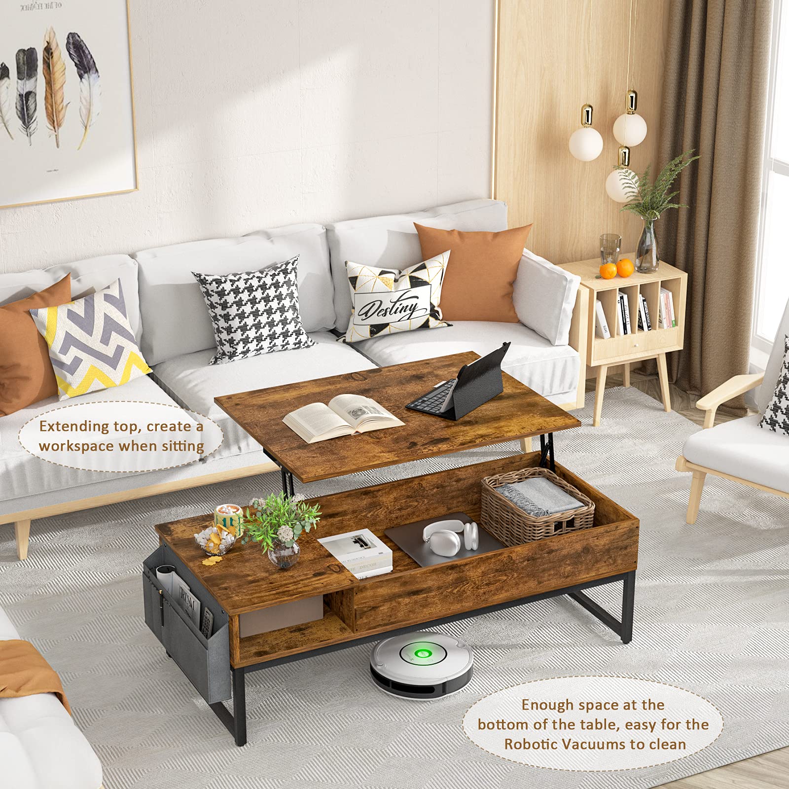 Snapklik.com : Aheaplus Tea Coffee Central Table