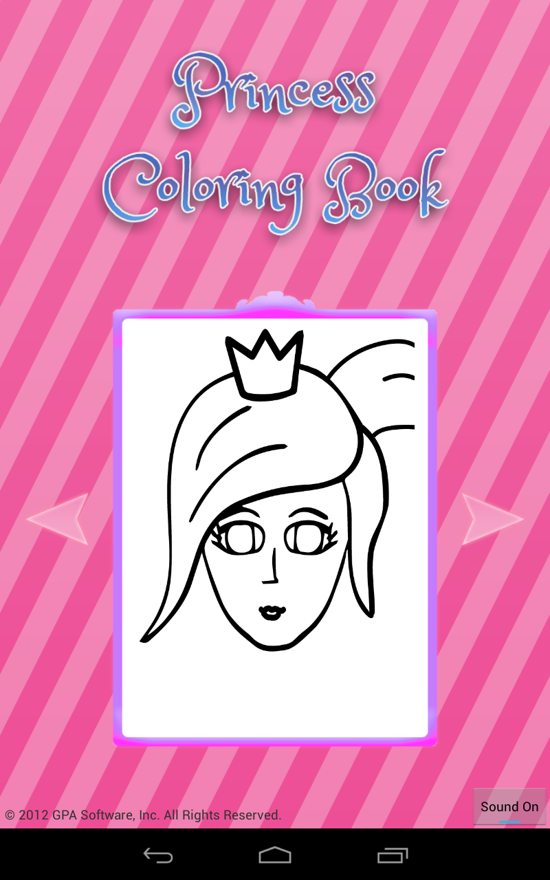 Princess Coloring Book HD - App on Amazon Appstore