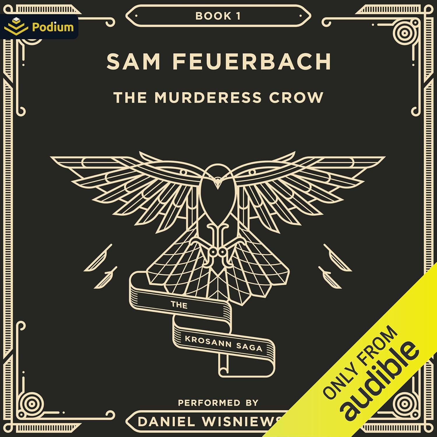 Amazon.com: The Murderess Crow: The Krosann Saga, Book 1 (Audible Audio ...